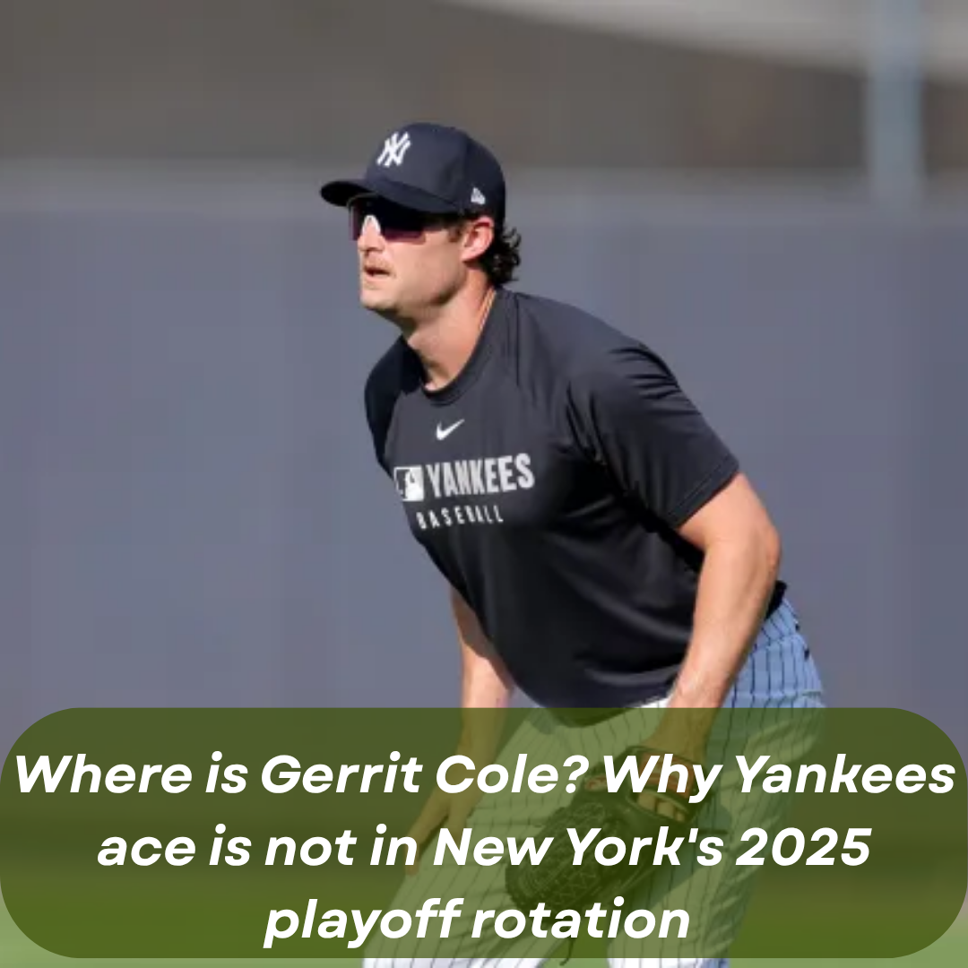 ⚡COLE MYSTERY: Yankees ace Gerrit Cole is nowhere to be seen as fans panic over why he’s absent ...