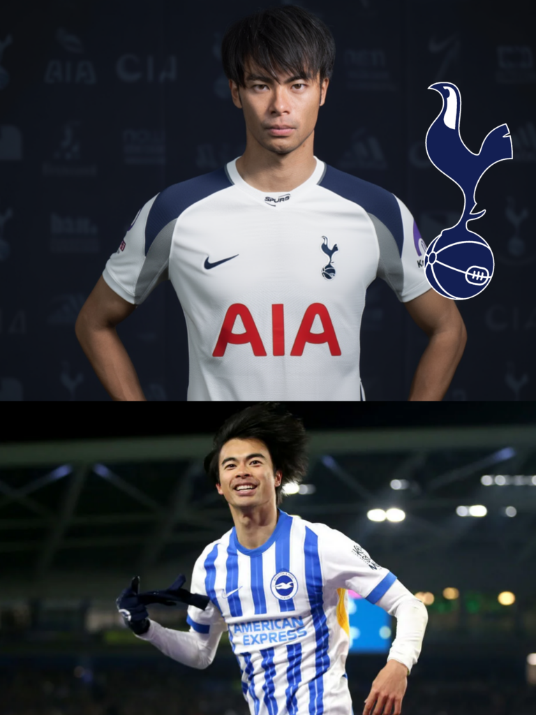 🚩🔻TRANSFER ALERT: Tottenham Circle Kaoru Mitoma as a Game-Changing ...